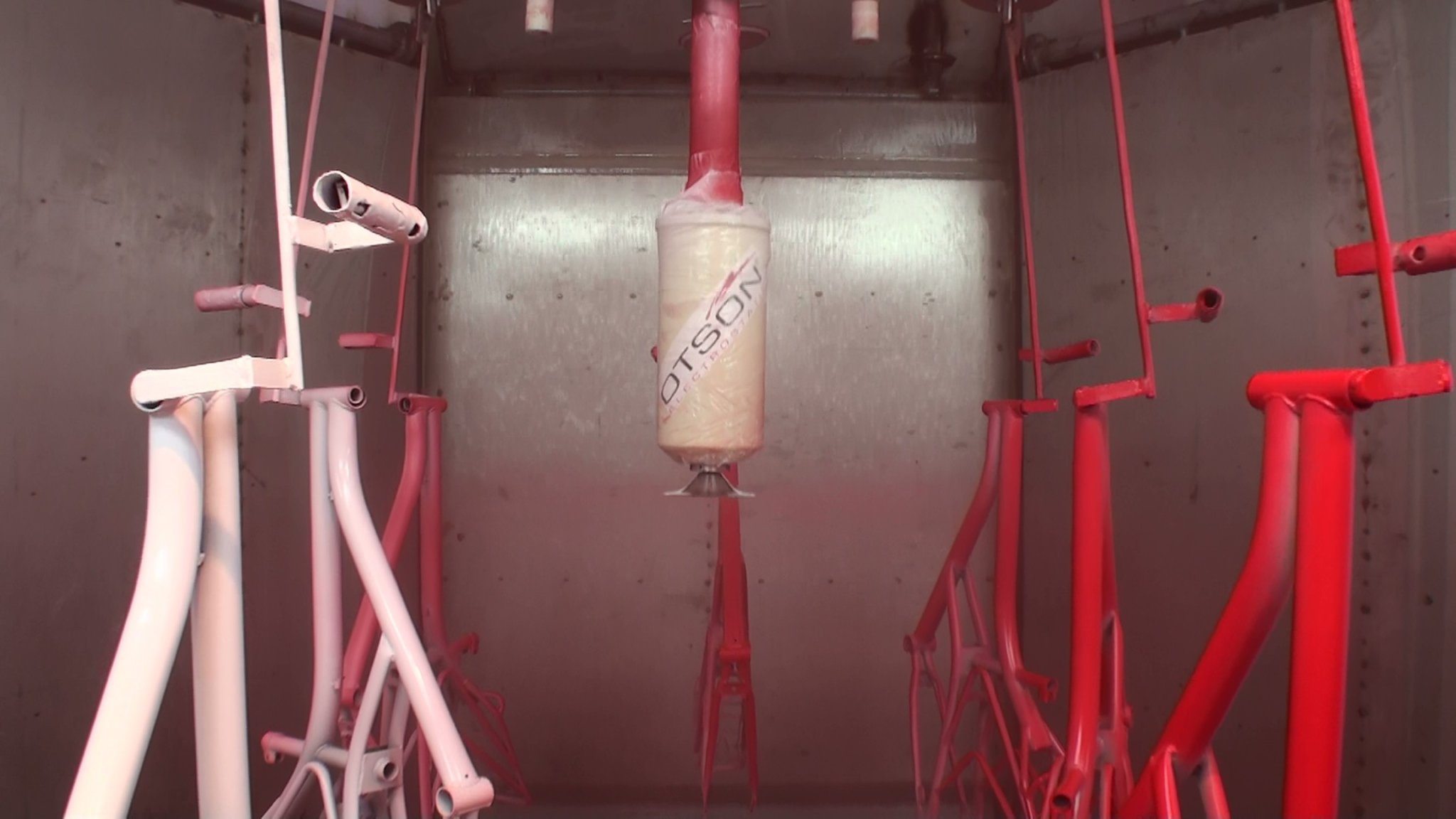 DISK electrostatic final Coating- bicycle 003 - OTSON | Liquid and ...