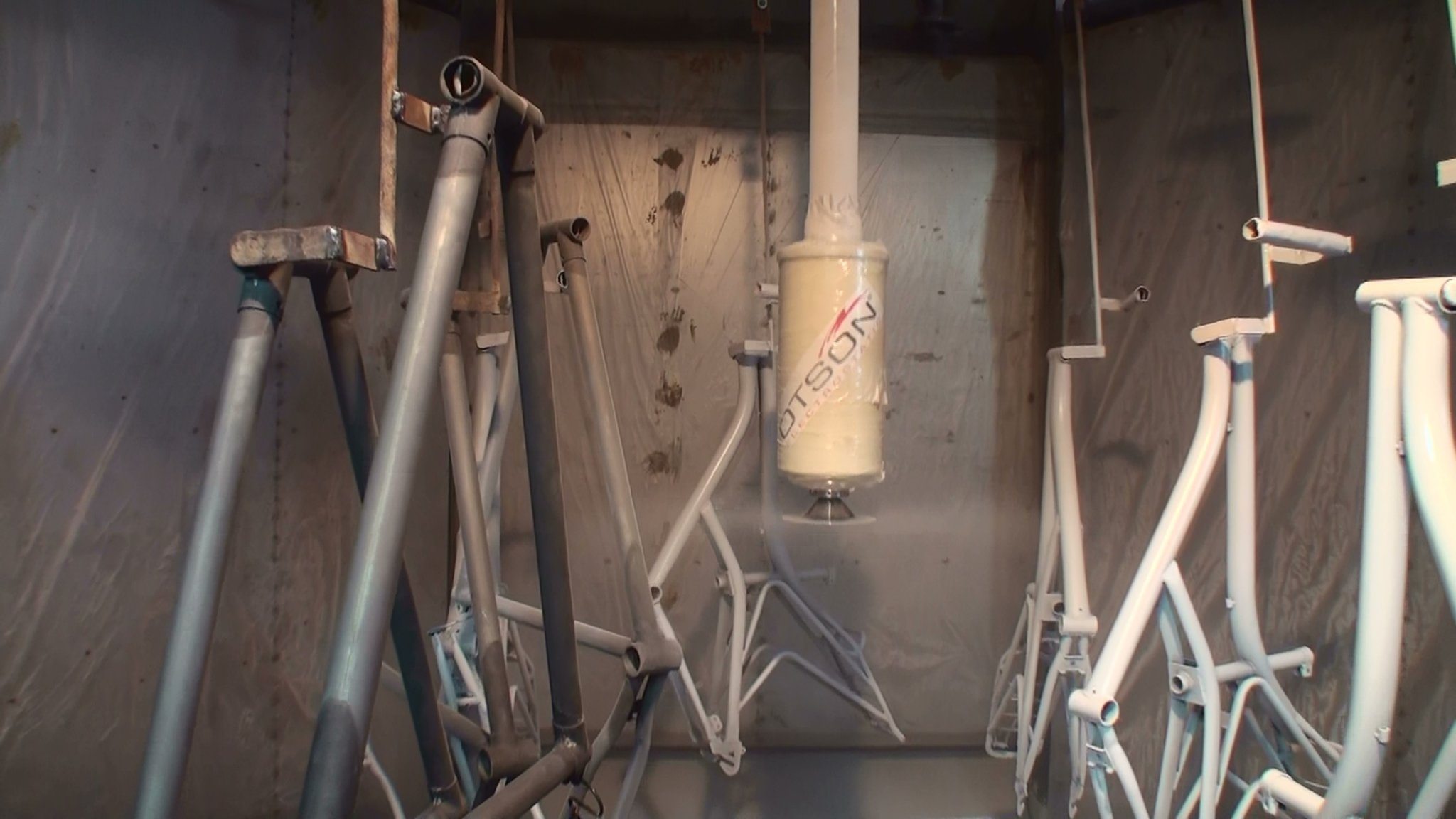 DISK electrostatic Primer Coating- bicycle 001 - OTSON | Liquid and ...