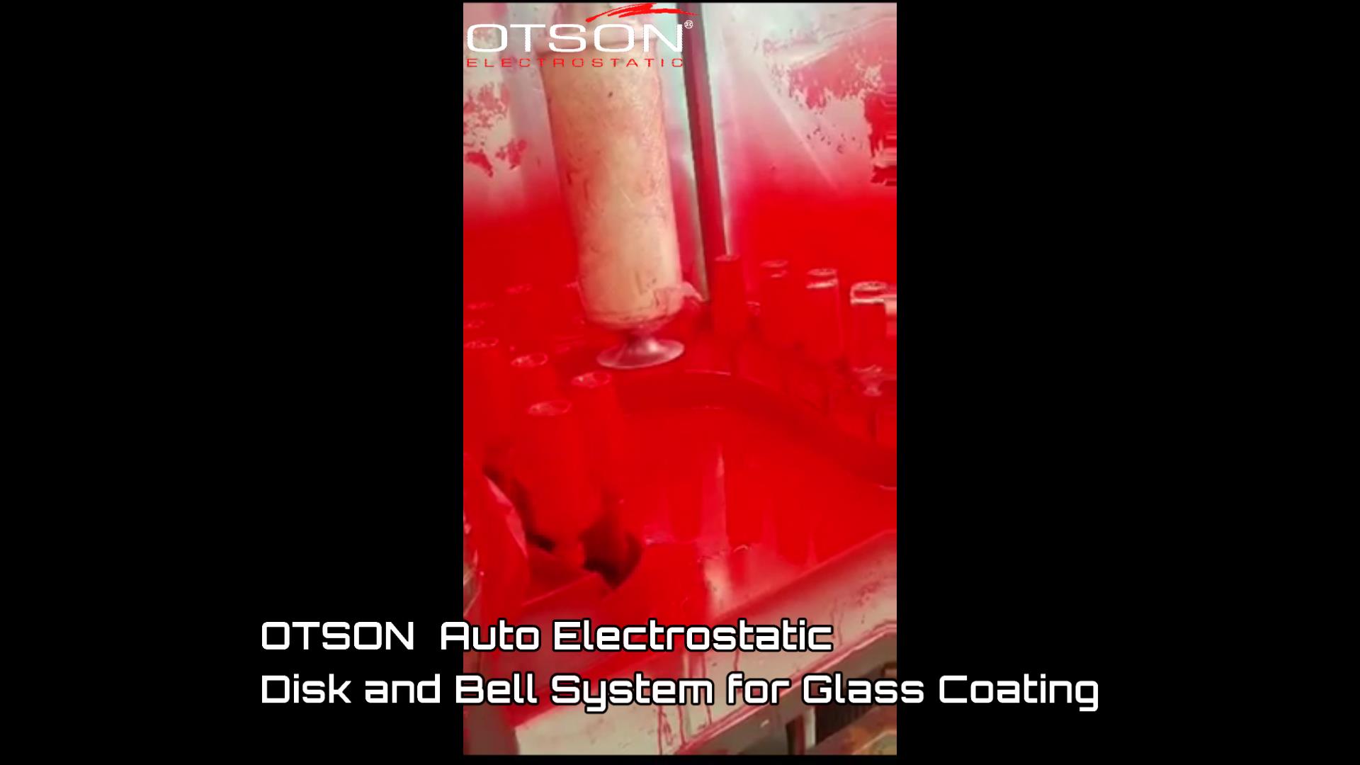 Water Tank and Gas Tank by Auto Electrostatic Coating System