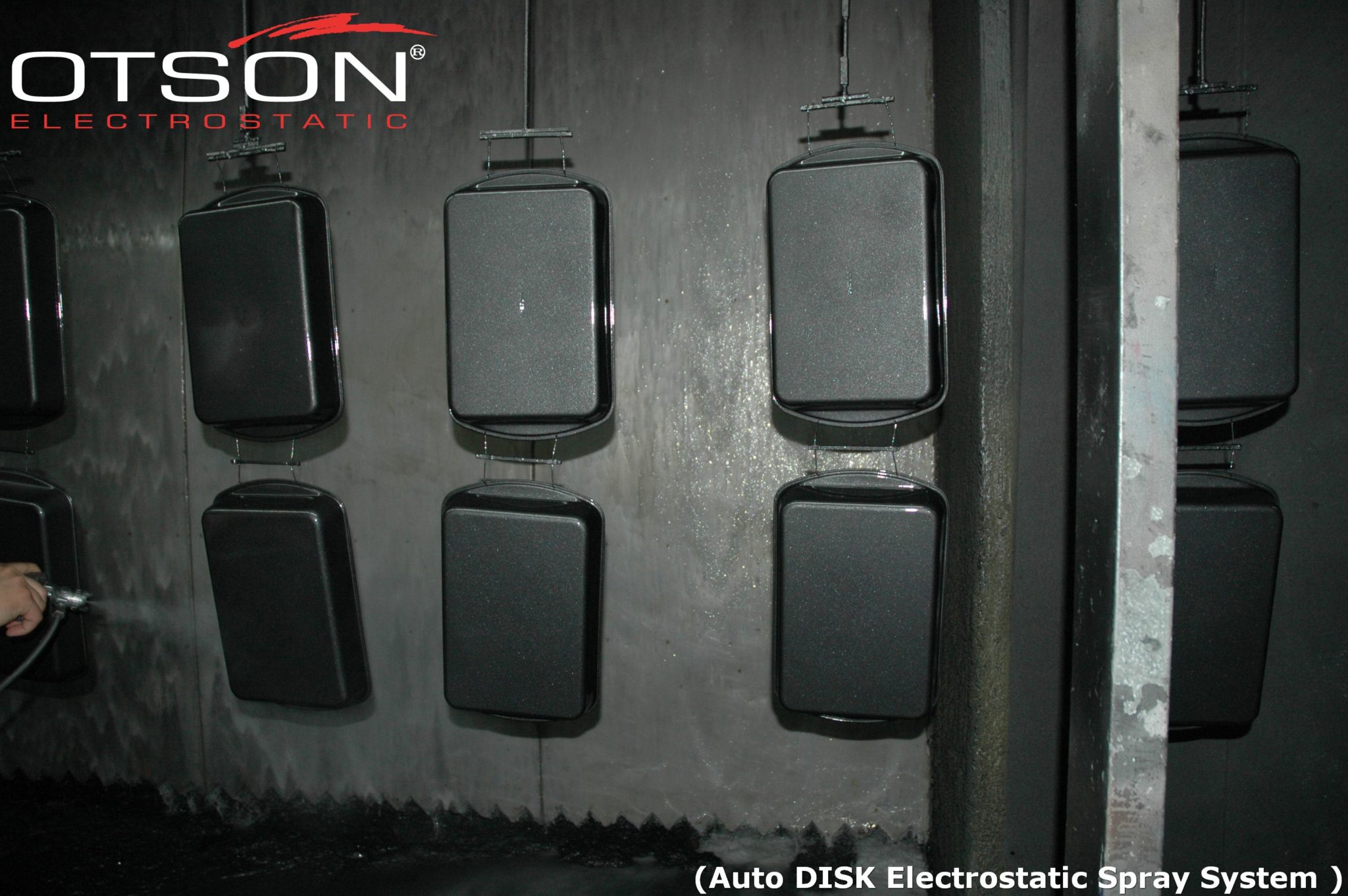 Teflon Coating- Auto Disk Electrostatic Spray System