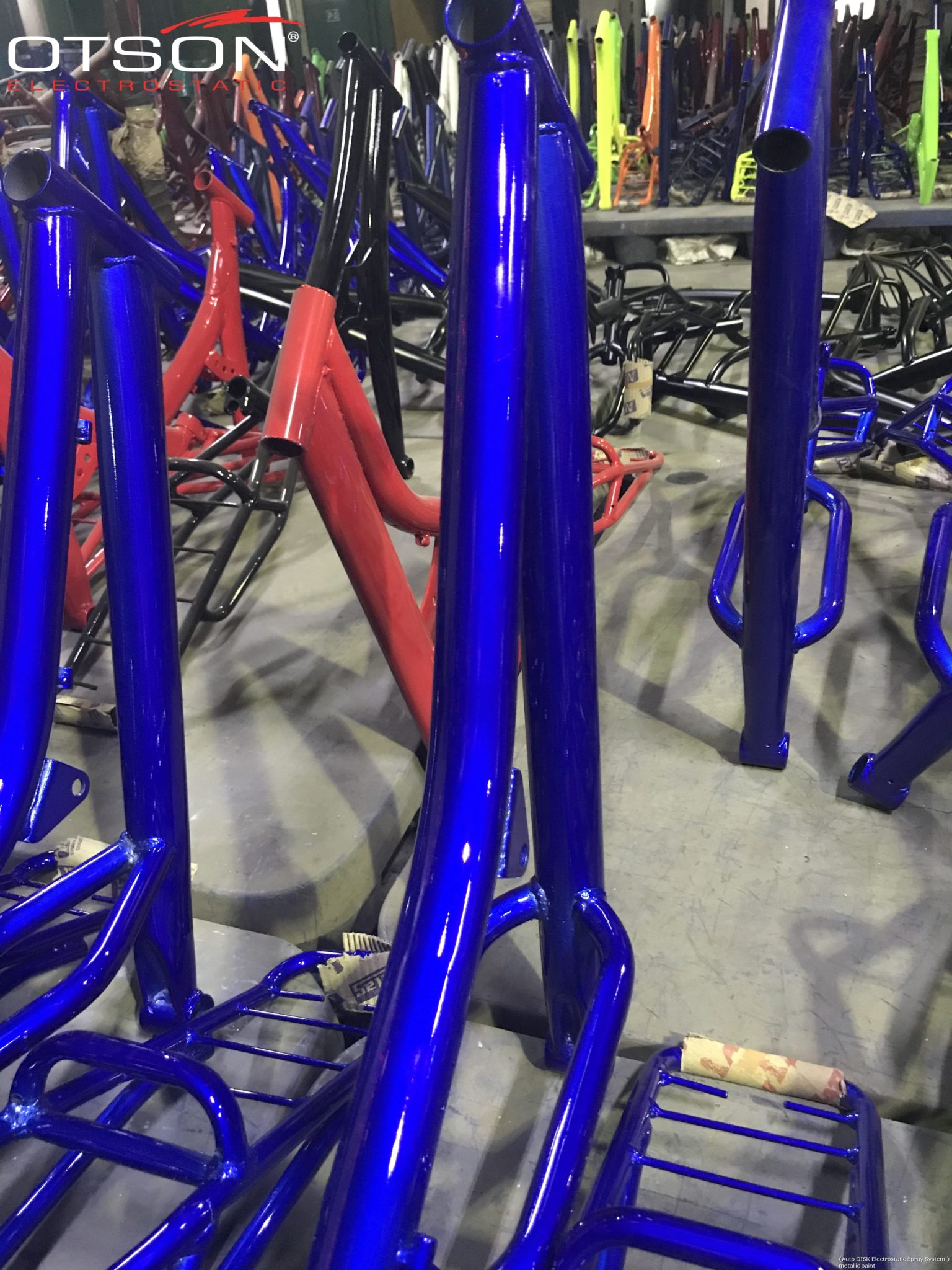 Disk Electrostatic-Automatic Coating System