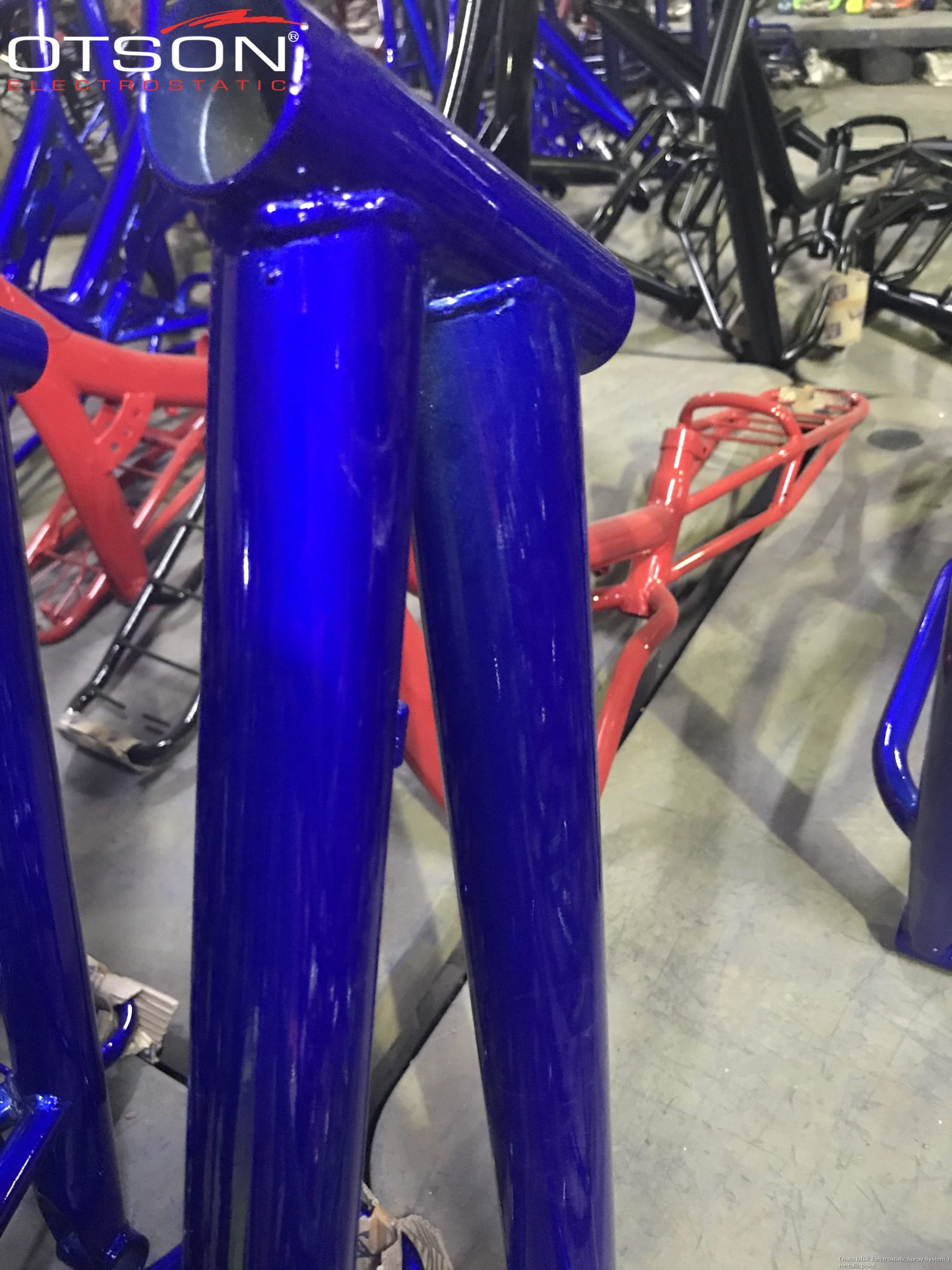 Disk Electrostatic-Automatic Coating System