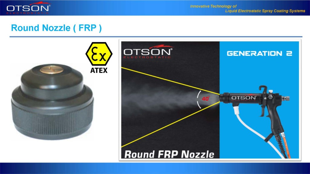 OTS-3000 Manual Liquid Electrostatic Spray Gun- G7