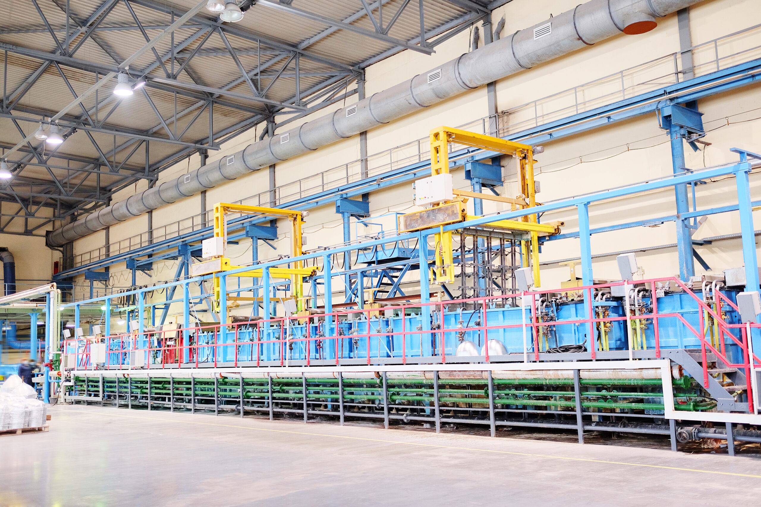 Conveyor At The Factory - OTSON | Liquid and Powerd Electrostatic Spray ...