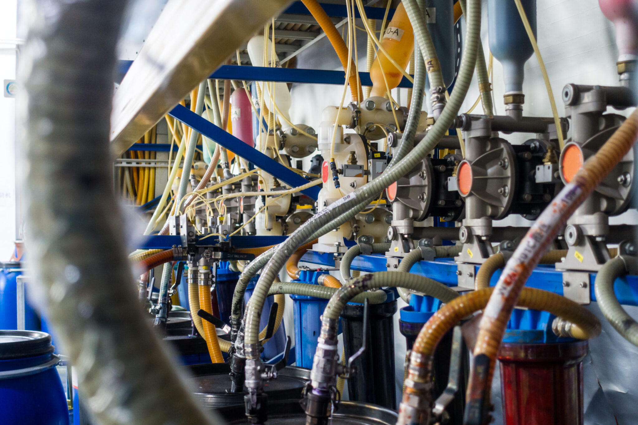 2K/3K Mixer and Auto Color Change System Electrostatic pray