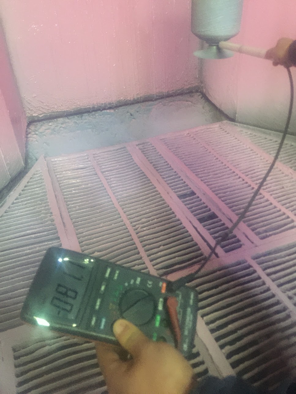 OTS-7-B - Electrostatic Power Test Meter -Digital Version